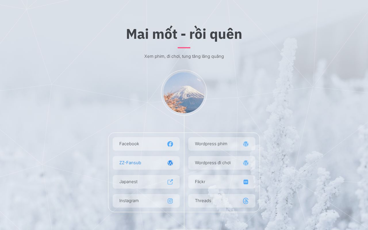 Mai mốt - rồi quên